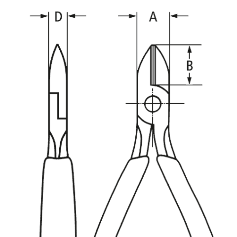 Knipex Precision Electronic Side Cutters ESD 120mm For Sale Online ...