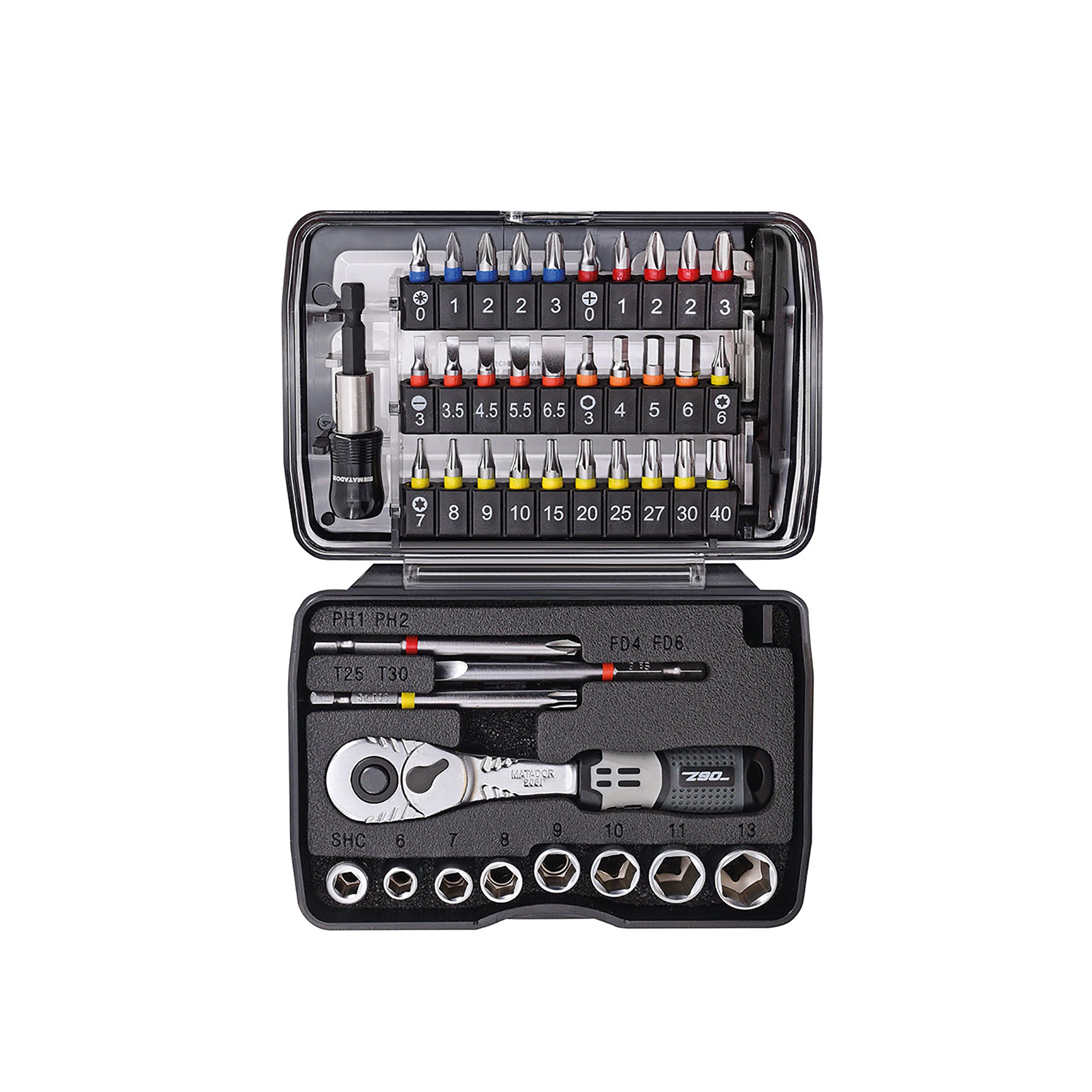 Matador smartyBOX Compact S0 1/4" Socket & Bit Set, 47 Piece For Sale ...