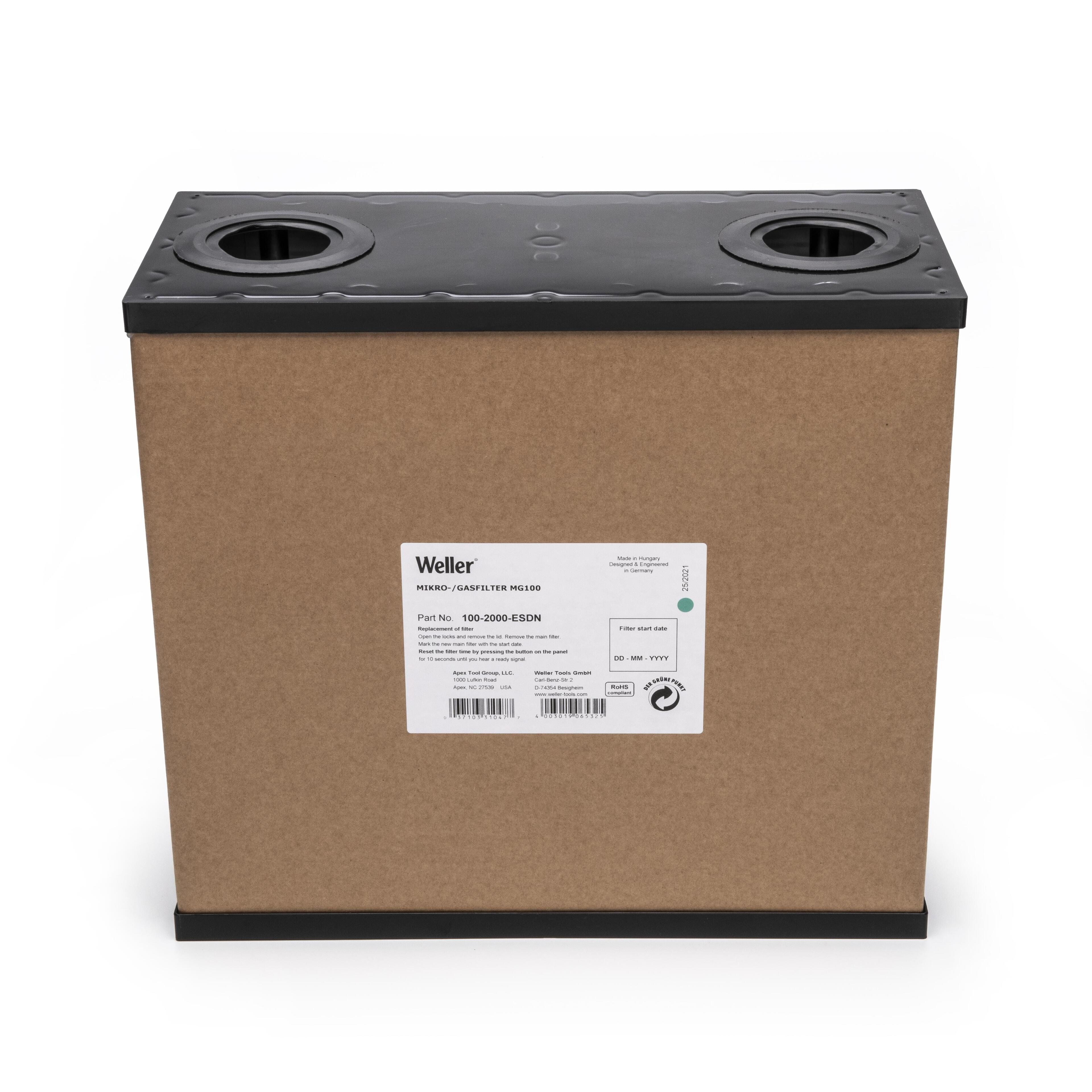 Weller Particle Filter H13/Gasfilter MG 100S Standard 100-2000-ESDN For ...