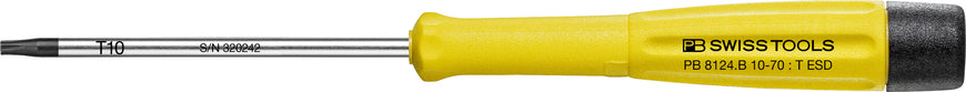 PB Swiss ESD Electronics Torx Screwdriver with Turnable Head TX10 x ...