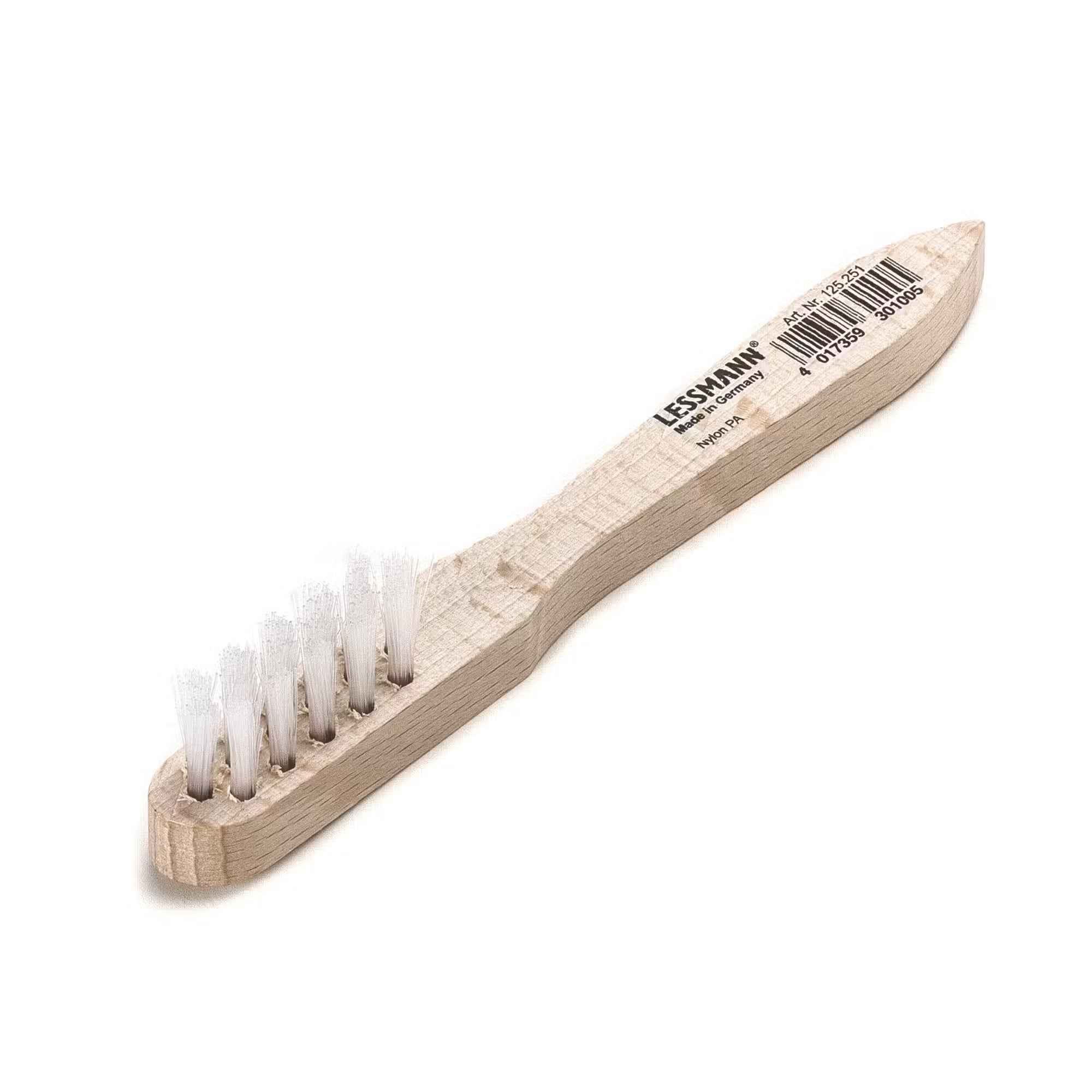 Lessmann Spark Plug Brush 150 x 15mm 3 x 5/6 Rows Transparent Nylon PA ...