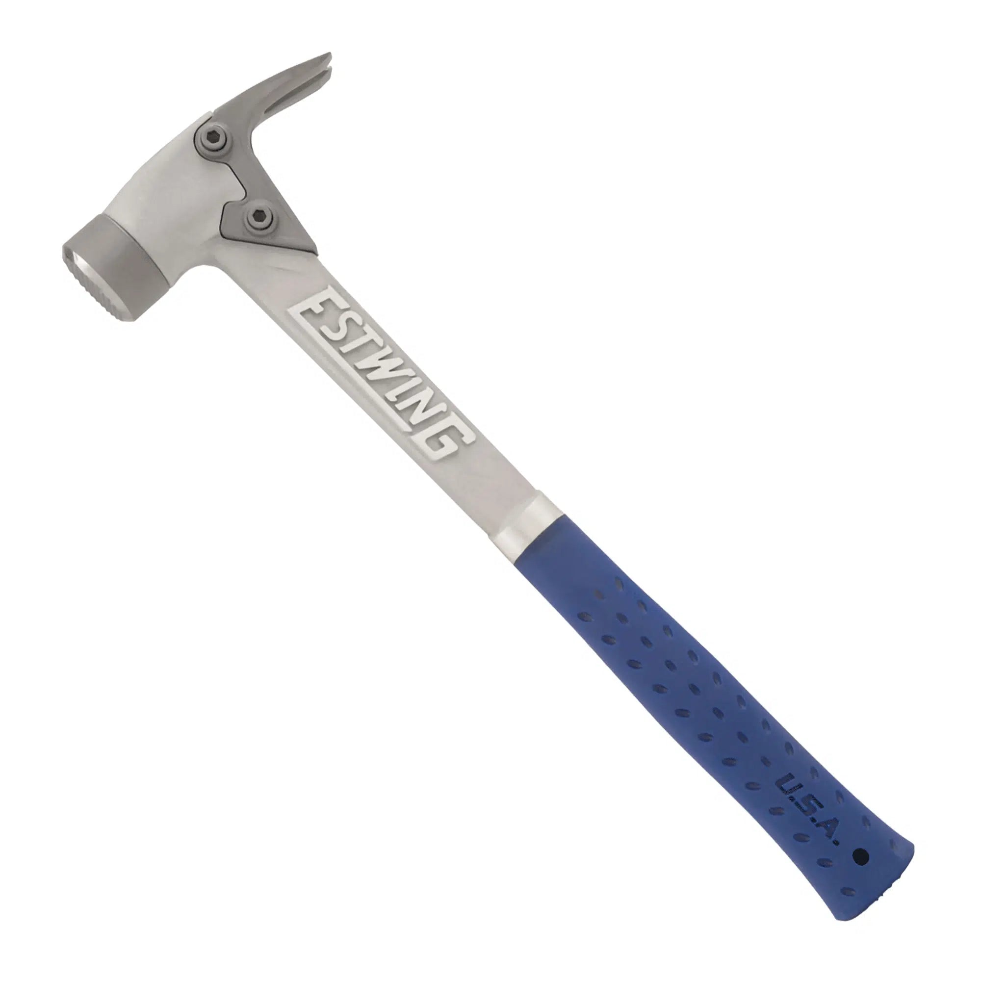 Estwing 14 Oz Blue Vinyl Grip Aluminum Hammer With Milled Face For Sale ...