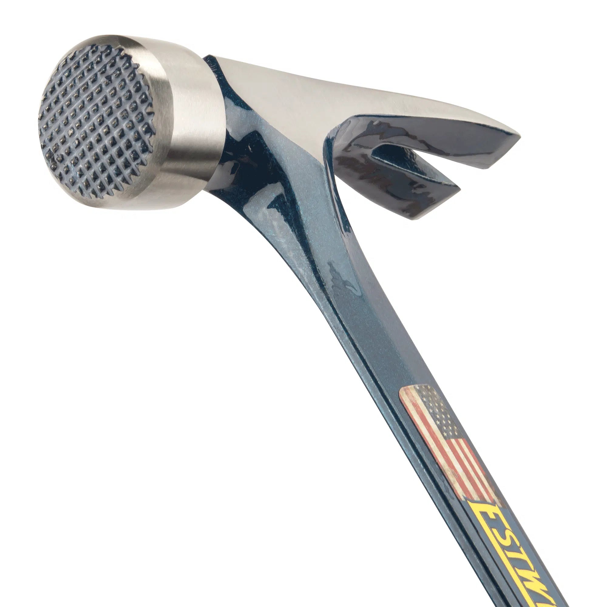 Estwing 25 Oz Big Blue Hammer W/ Larger Milled Face Blue Grip For Sale ...