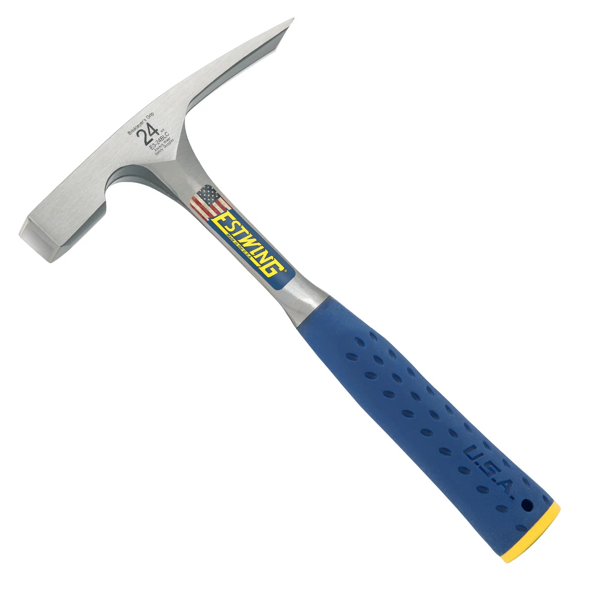 Estwing 20 Oz Bricklayer / Mason's Hammer With Patented End Cap ...