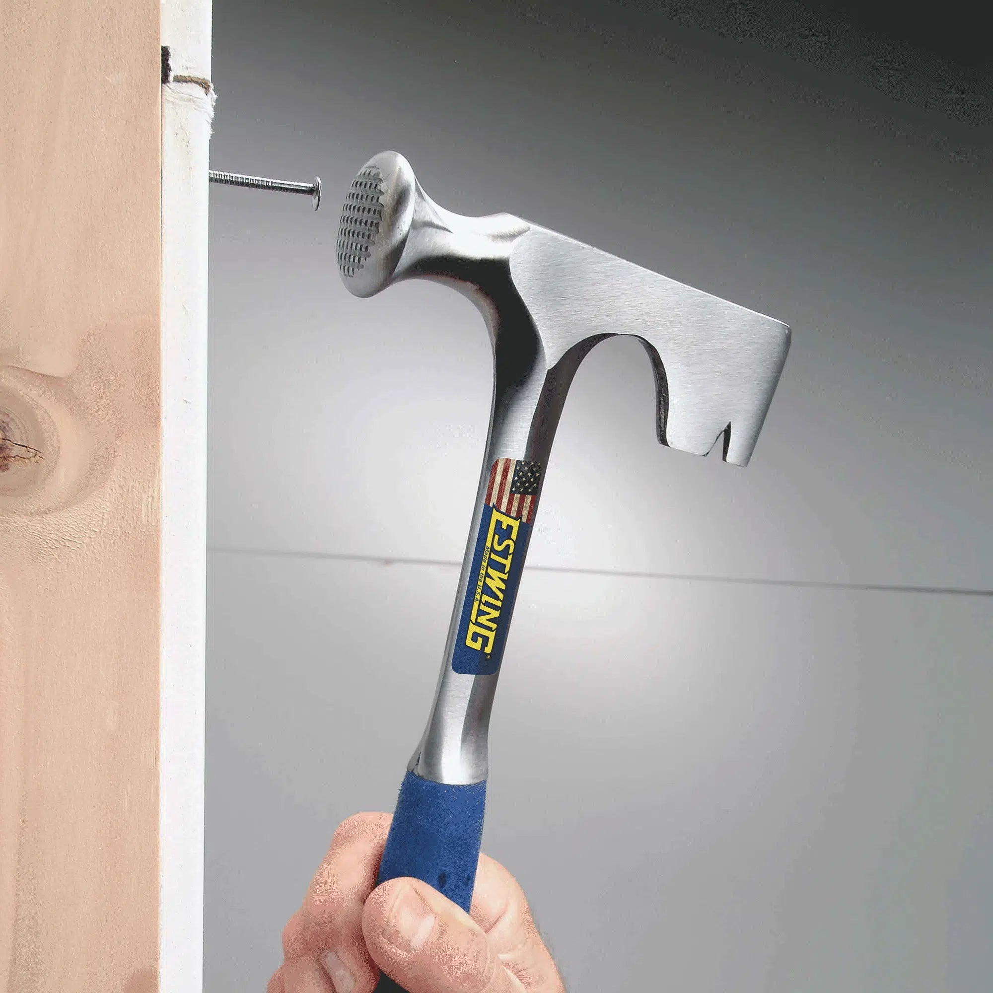 Estwing 11 Oz Drywall Hammer With Blue Vinyl Shock Reduction Grip For ...