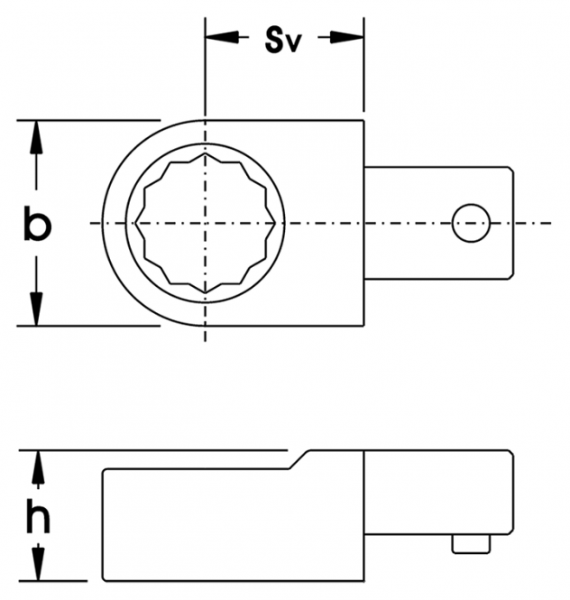 Elora Ring Spanner Insert Tool 9x12mm 2062-12mm For Sale Online ...