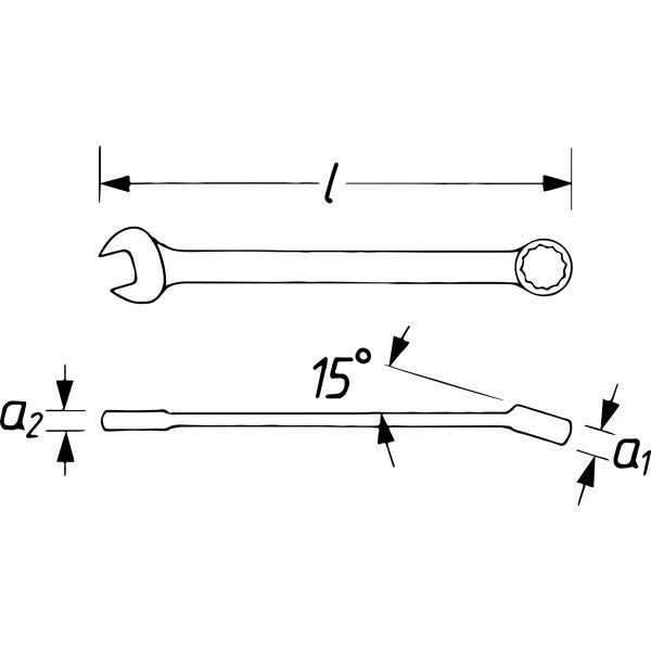 Vigor 7mm 12 Point Combination Spanner V4473N-7 For Sale Online ...
