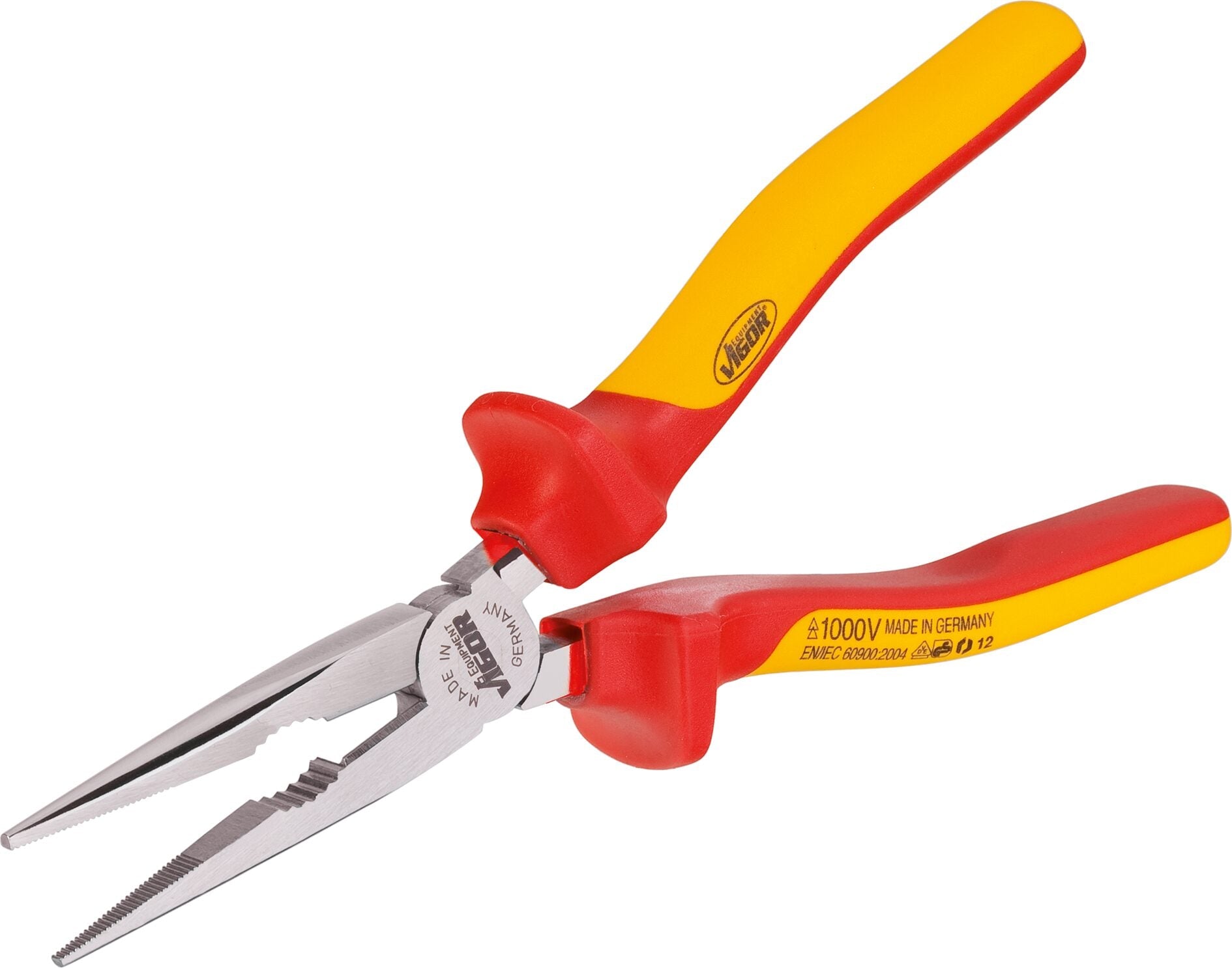 Vigor VDE 200mm Snipe Nose Pliers V2630 For Sale Online – Mektronics