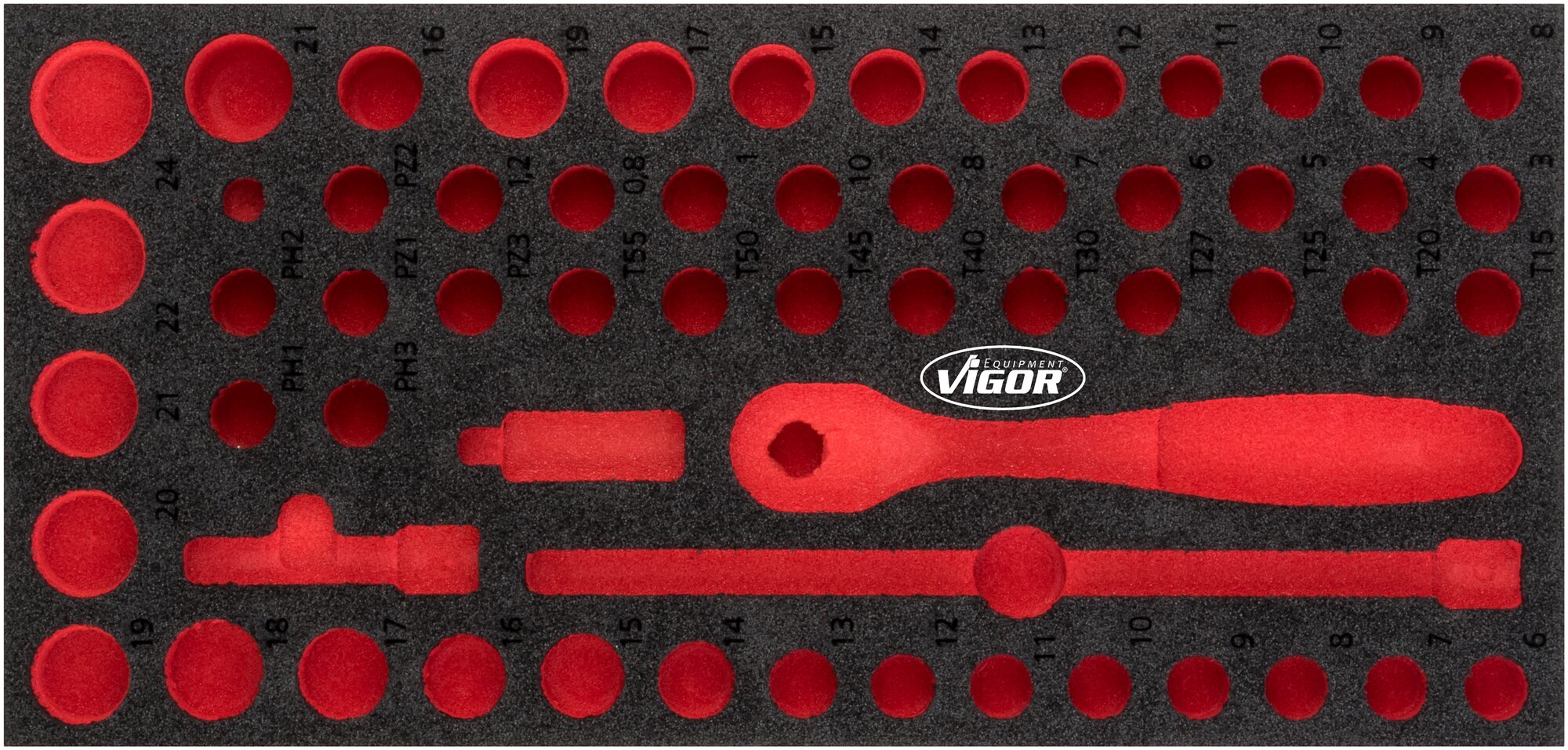 Vigor Soft Foam Insert - Empty V4973-L For Sale Online – Mektronics