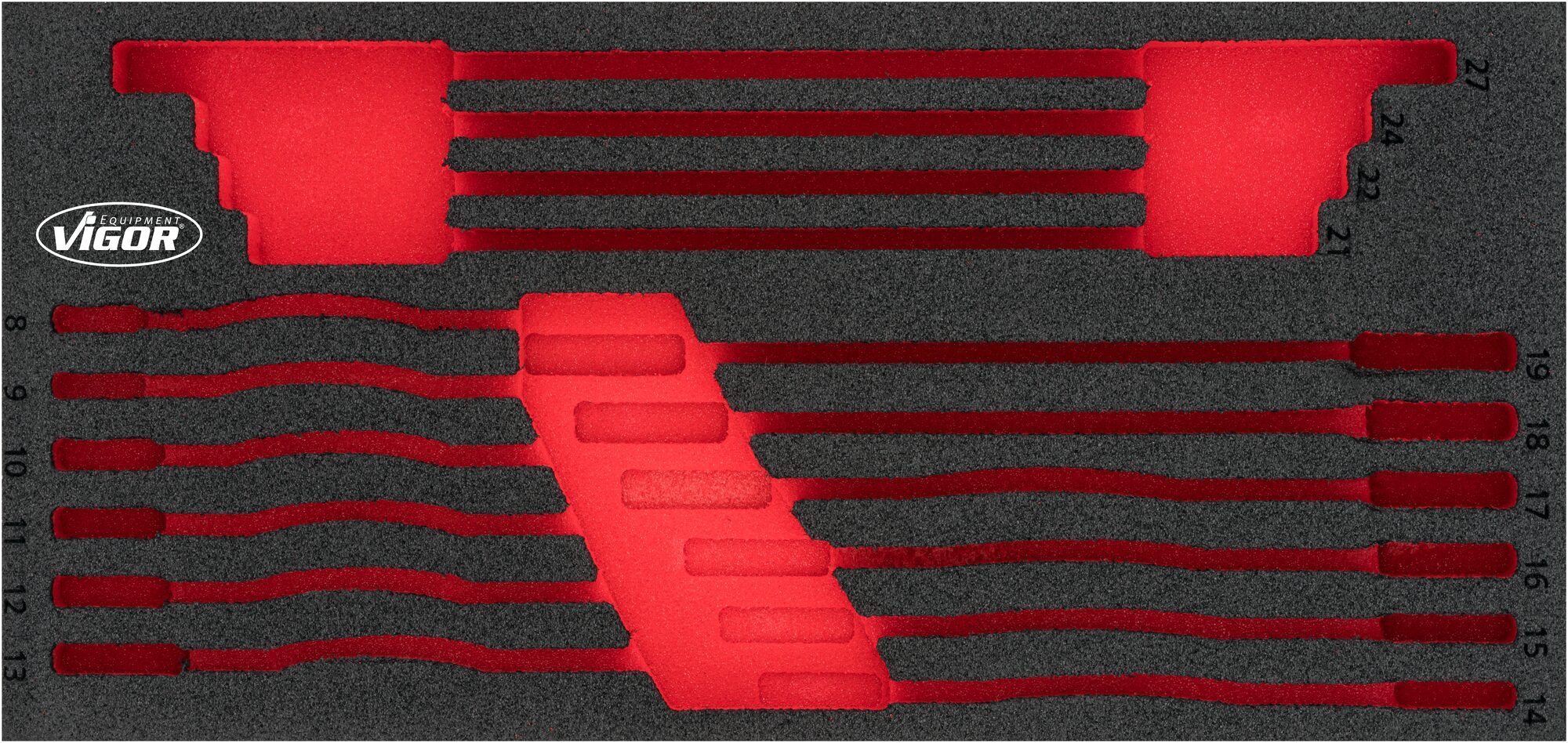 Vigor Soft Foam Insert - Empty V4987-L For Sale Online – Mektronics