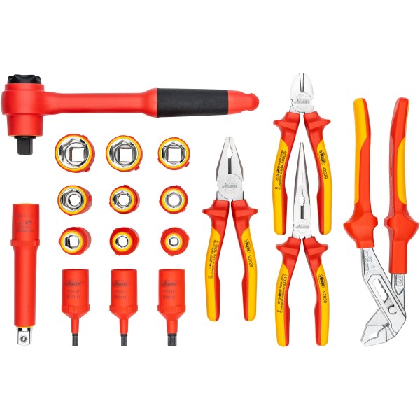 Vigor 29 Piece VDE Tool Set 5–24mm PH0–PH2 T15–T30 V5632 For Sale ...