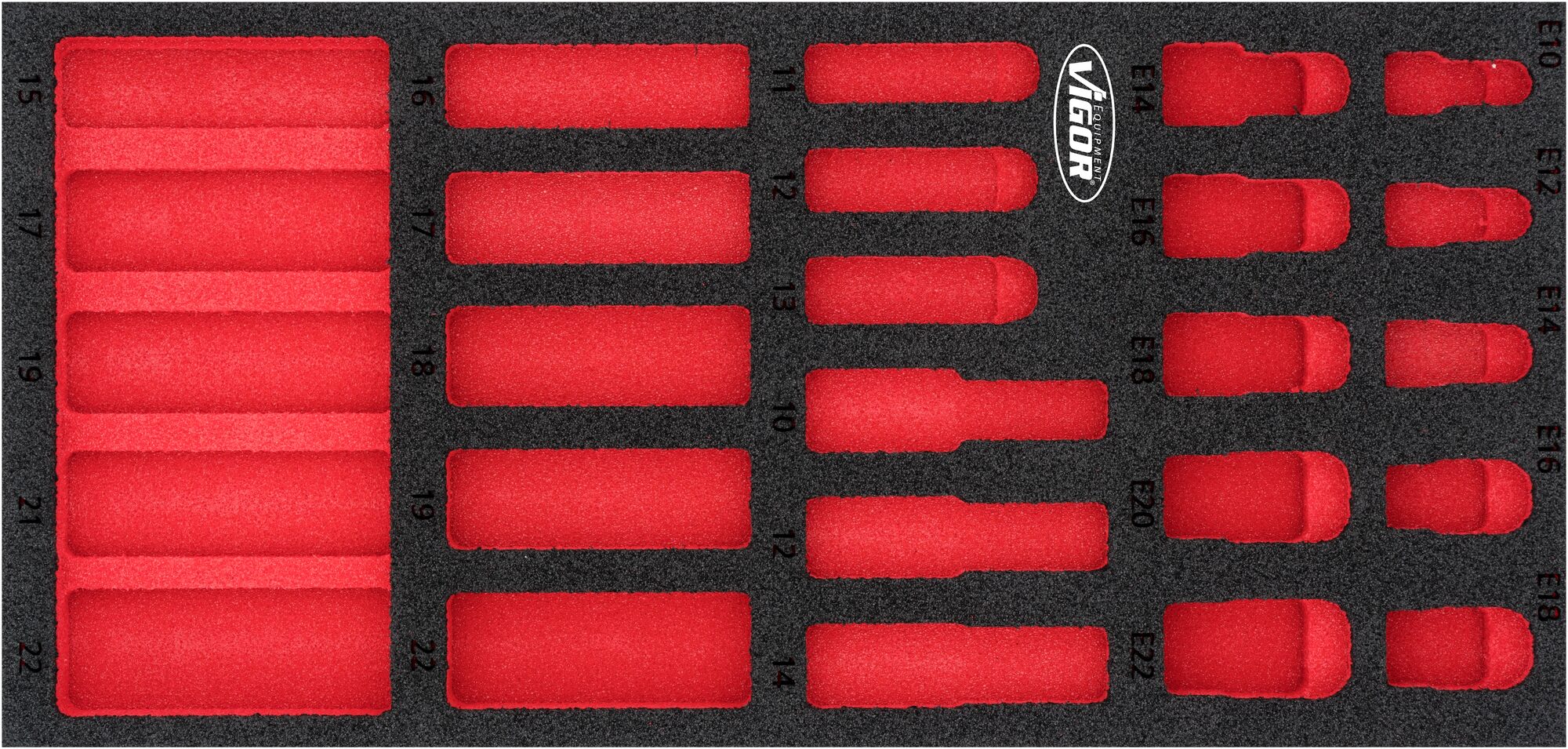 Vigor Soft Foam Insert - Empty V7323-L For Sale Online – Mektronics