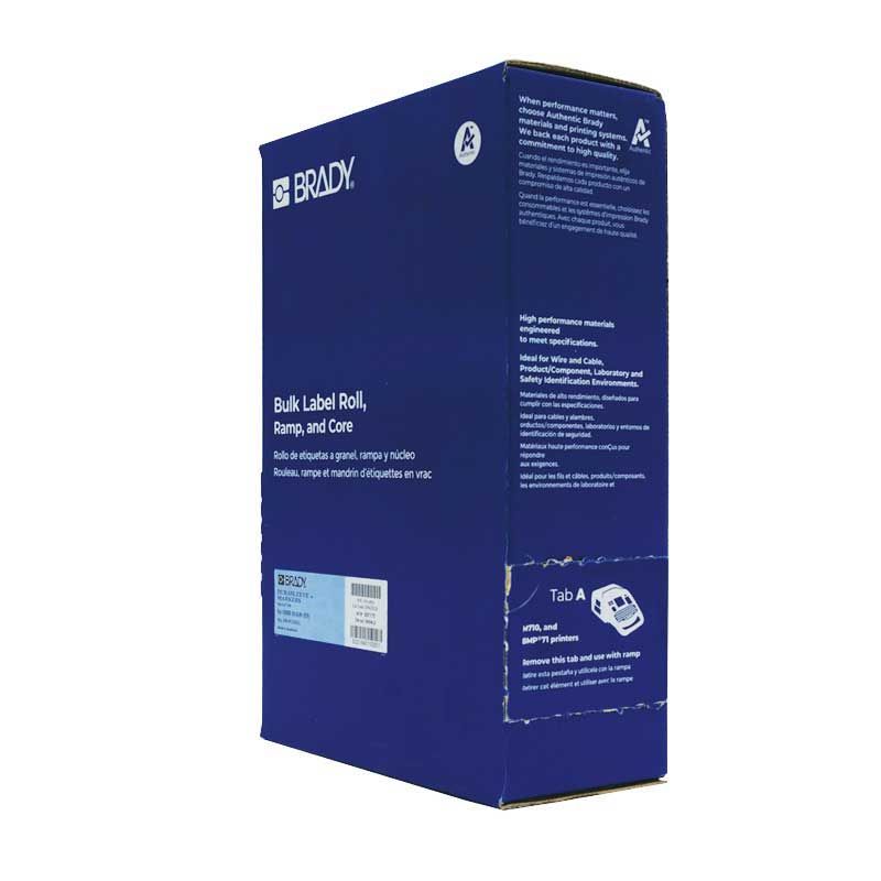 Brady BM-30-390 Durasleeve Wire Marking Inserts B-390 White Roll of ...