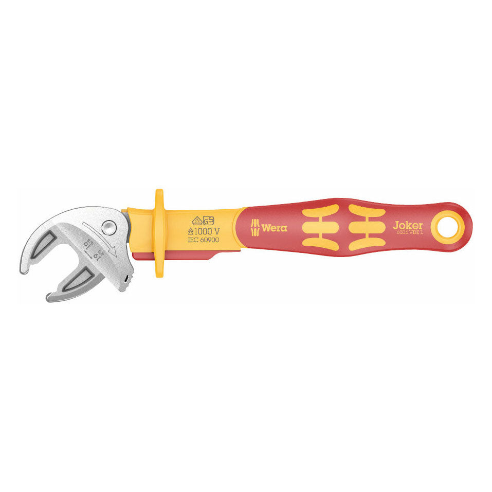 Wera 6004 Joker VDE L Insulated Self Setting Spanner For Sale Online Mektronics