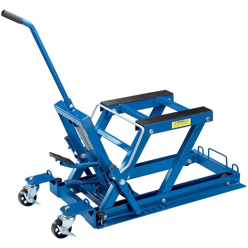 Draper Tools 680kg Hydraulic Motorcycle/ATV/Small Garden Machinery Lift ...