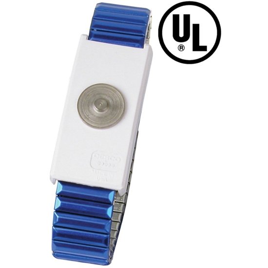 Desco Jewel, Magsnap Adjustable Metal Wrist Strap Sapphire For Sale ... Desco Jewel, Magsnap Adjustable Metal Wrist Strap Sapphire For Sale ...
