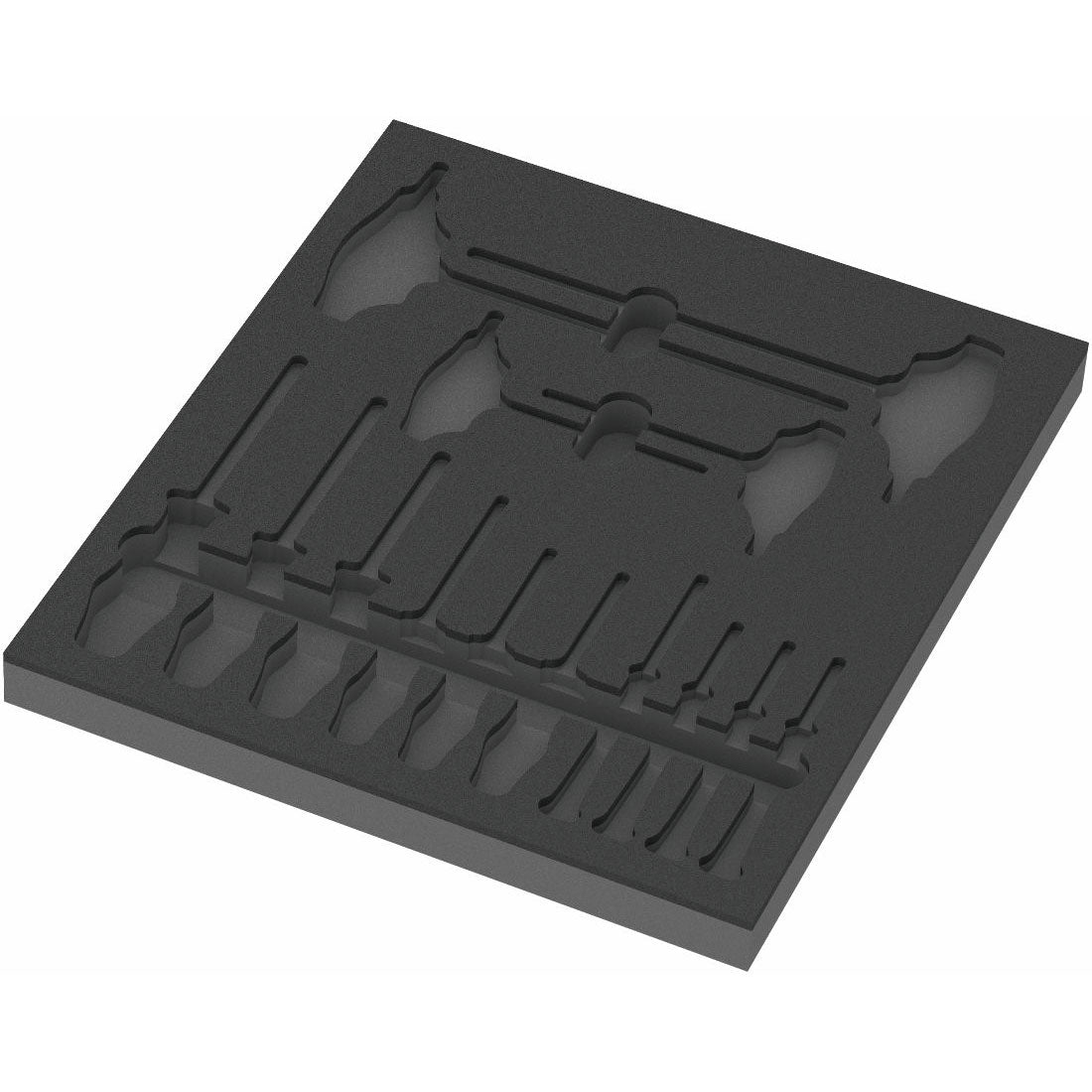 Wera 9812 Foam Insert Torx HF Screwdriver Set 1, Empty (344 x 30 x ...