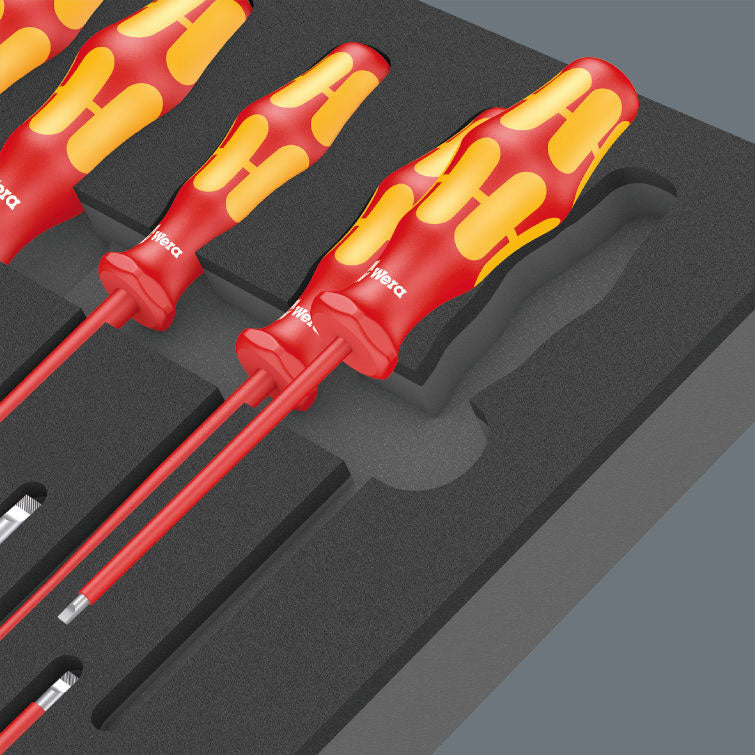 Wera 9711 Foam Insert VDE screwdriver Set 1, 16 Piece 150102 For Sale ...