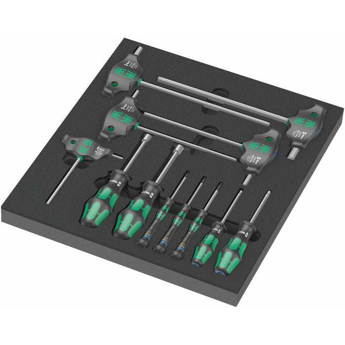Wera 9713 Foam Insert Hex Screwdriver Set 1, 12 Pce For Sale Online ...