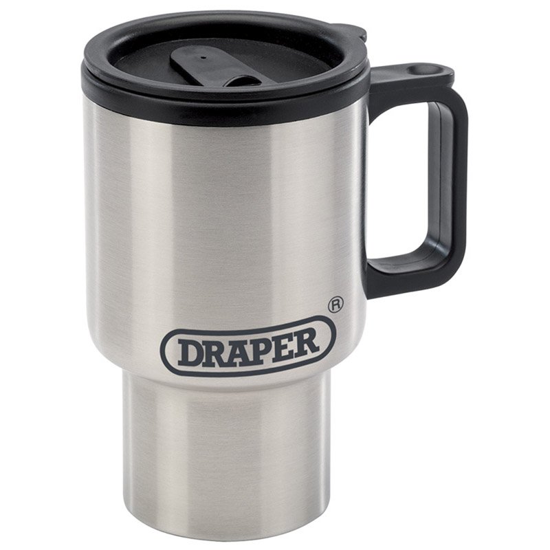 Draper Tools Stainless Steel Mug (400ml) For Sale Online – Mektronics