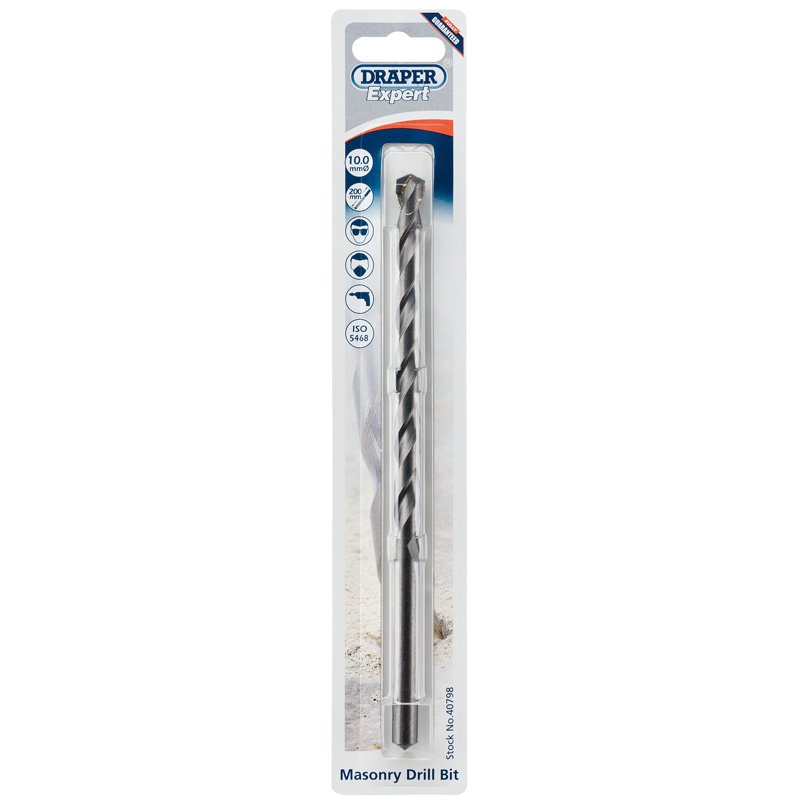 Draper Tools Expert 10 x 200mm Masonry Drill Bit For Sale Online ...