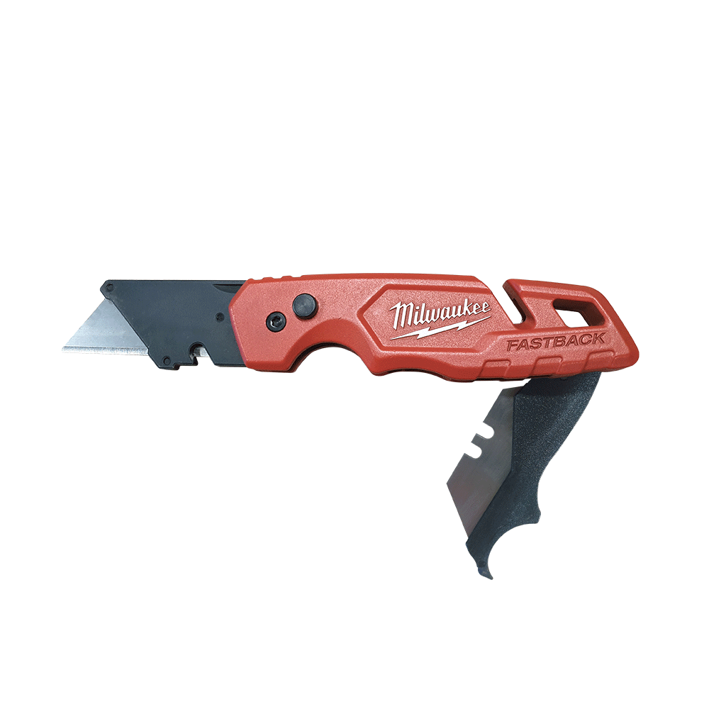Milwaukee FASTBACK™ Flip Utility Knife W/Blade Storage For Sale Online ...