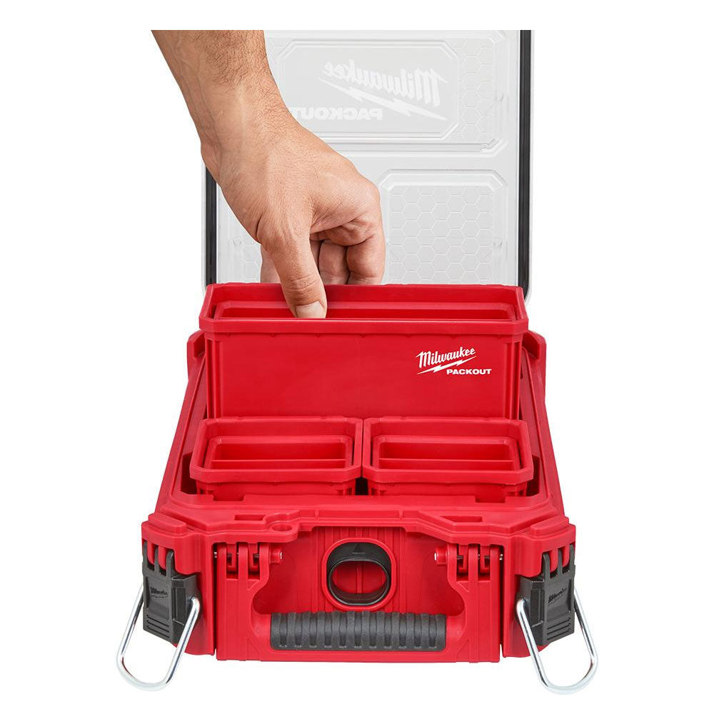 Milwaukee PACKOUT™ Large Bin Set 2pc For Sale Online – Mektronics