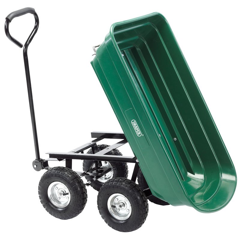 Draper Tools Gardeners Cart with Tipping Feature, 75L For Sale Online ...