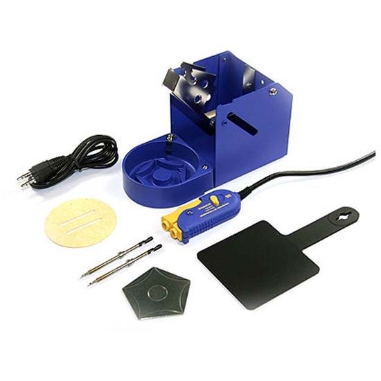 Hakko Mini Parallel Tweezer Handpiece & Stand - Suits FM206 & FM203 For ...