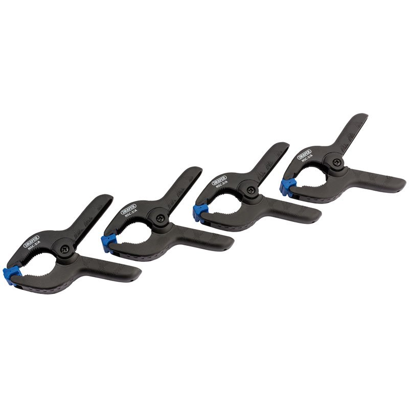 Draper Tools 40mm Capacity Spring Clamp Set, 4 Pce For Sale Online ...