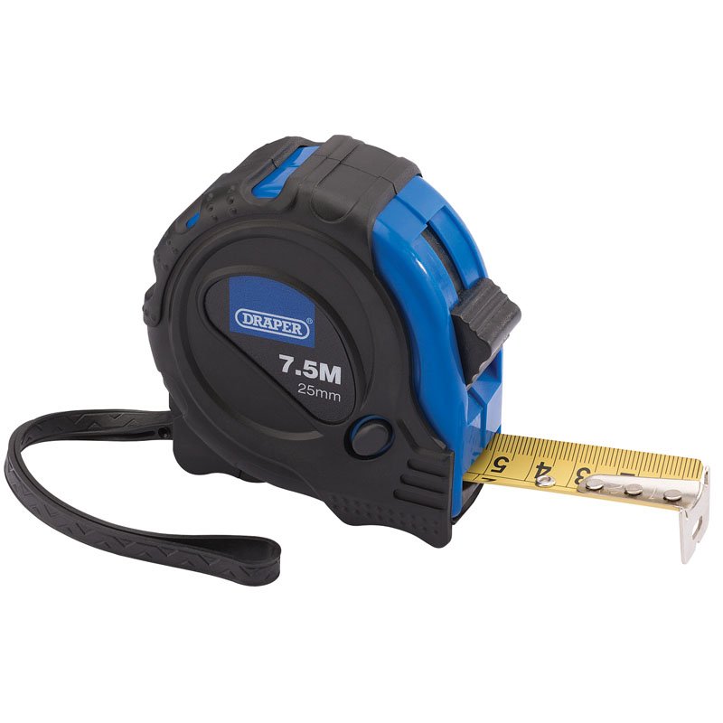 Draper Tools Measuring Tape (7.5M/25ft) For Sale Online – Mektronics