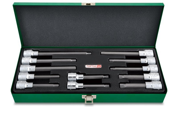 Toptul 12 Pce 1/2 Dr Bit Socket Set For Sale Online – Mektronics