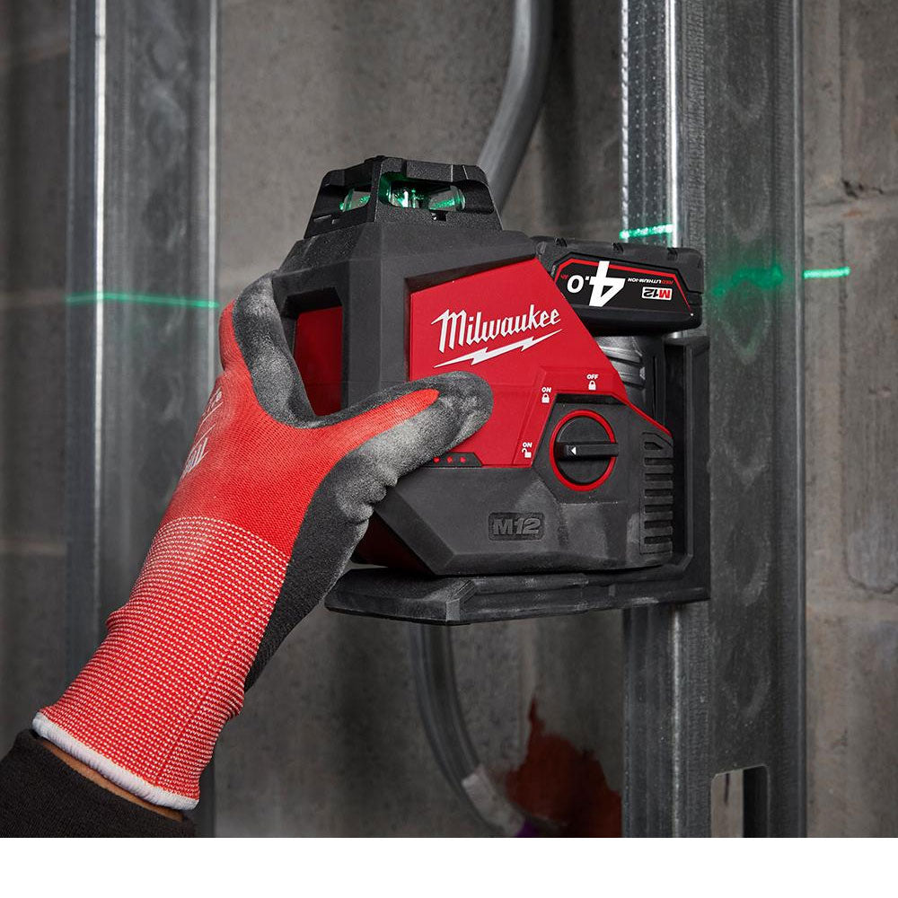 Milwaukee M12™ Green 360° Single Plane Laser (Tool Only) For Sale ...