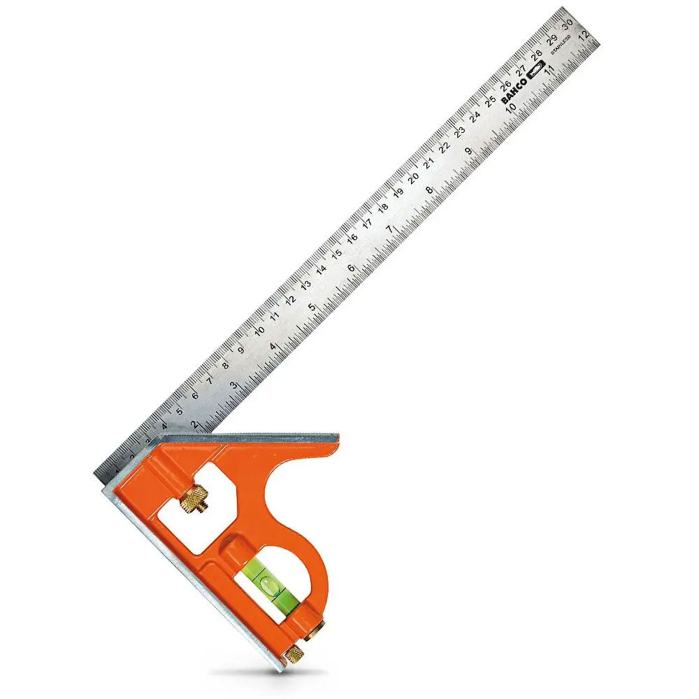 Bahco 300mm Sliding Combination Square with Metal Scriber For Sale ...