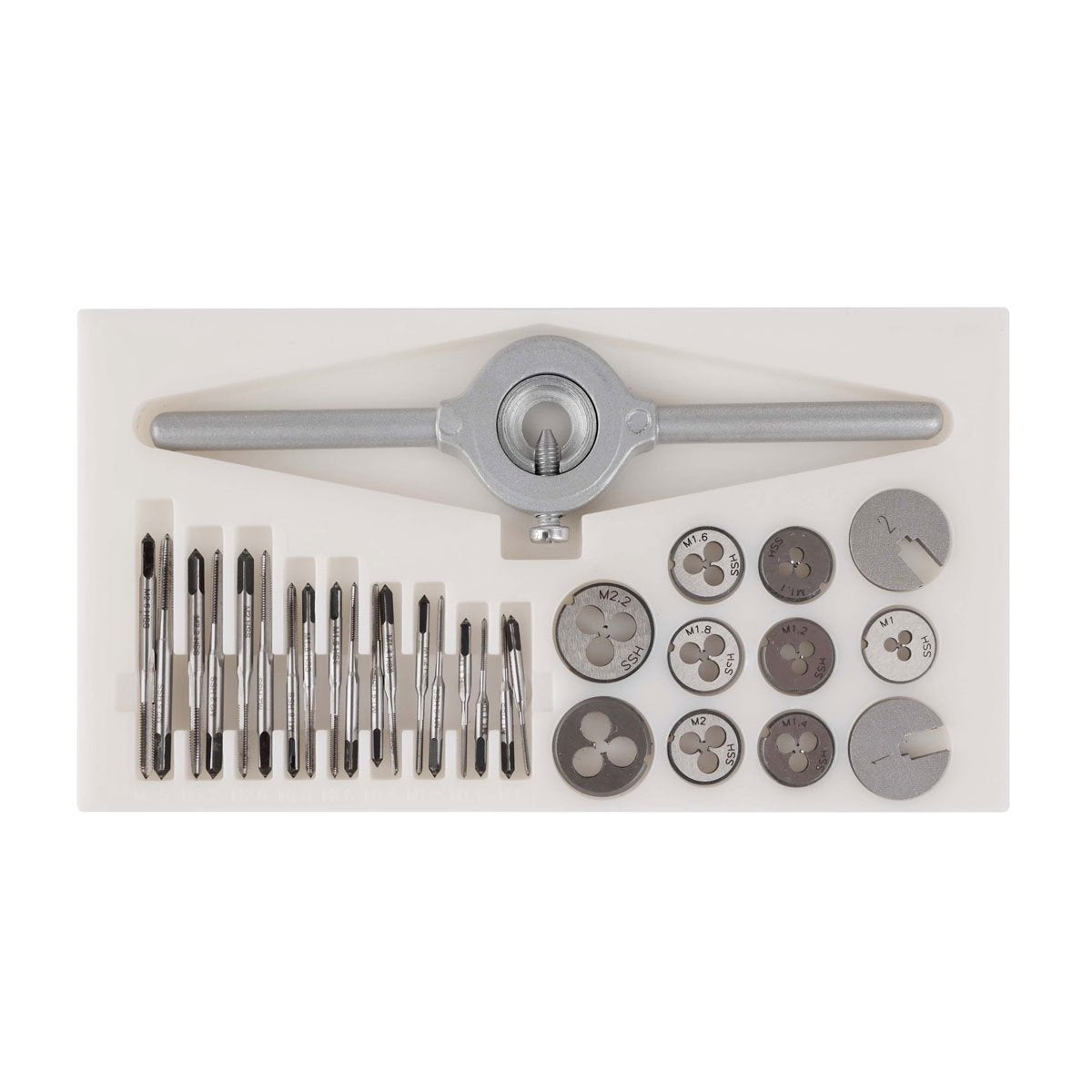 Bernstein Miniature Tap and Die Set, 31-Pieces For Sale Online – Mektronics