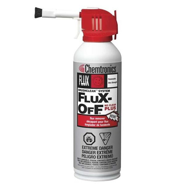 Chemtronics Flux-Off No Clean Plus Flux Remover BrushClean, 170g For ...