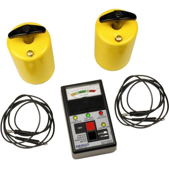 Desco Analogue Surface Resistance Test Kit For Sale Online – Mektronics