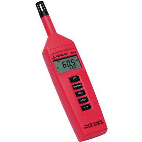 Amprobe TH 3 Relative Humidity Temperature Meter