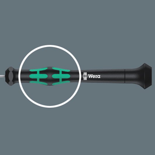 Wera 2035 Micro Slotted Precision Screwdriver 0.40x2.5x80mm 118008 For ...