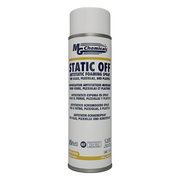 MG Static Off Antistatic Foaming Spray, 450g For Sale Online – Mektronics