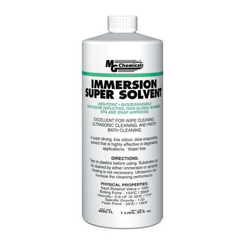 MG Chemicals Immersion Super Solvent, 1L For Sale Online – Mektronics