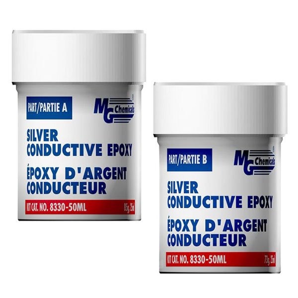 MG Chemicals Silver Conductive Epoxy Adhesive, Moderate Cure/Extreme ...