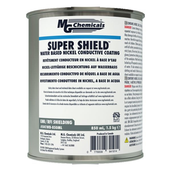 Mg Chemicals Super Shield™ Water Based Silver Conductive Coating 850ml ...