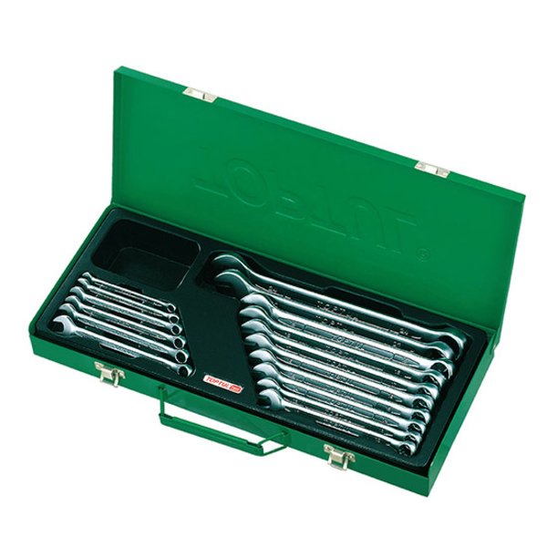 Toptul 16pc Standard Combination Spanner Set - Metric For Sale Online ...
