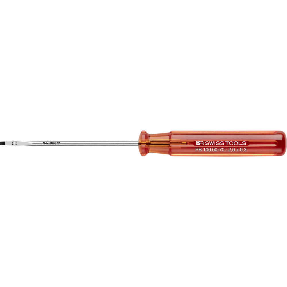PB Swiss 100 Classic Slotted Screwdrivers For Sale Online – Mektronics