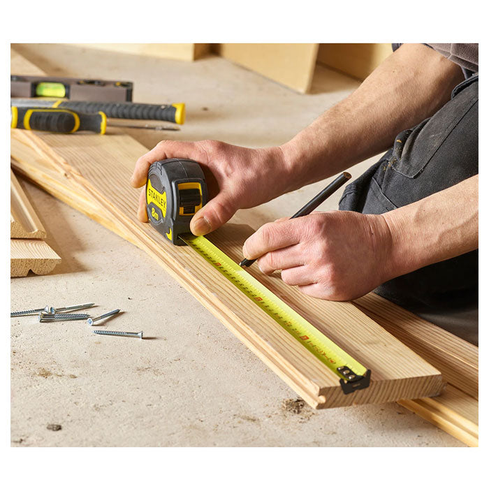 Stanley Grip Tape Measure 8m For Sale Online – Mektronics